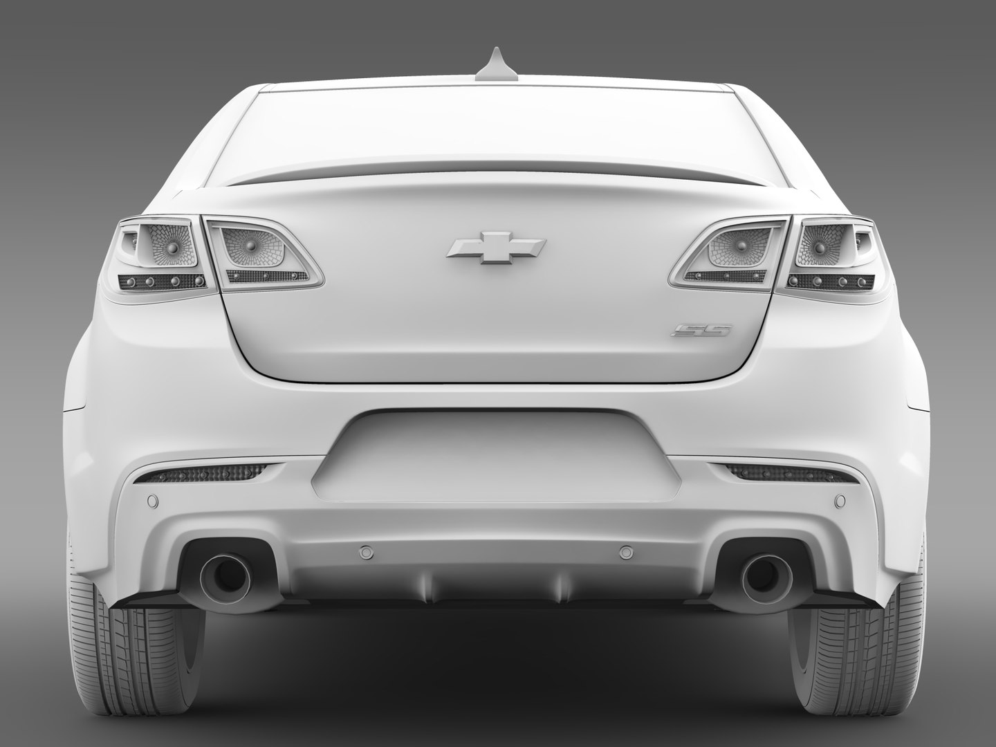 3d Chevrolet Ss 2016 Model