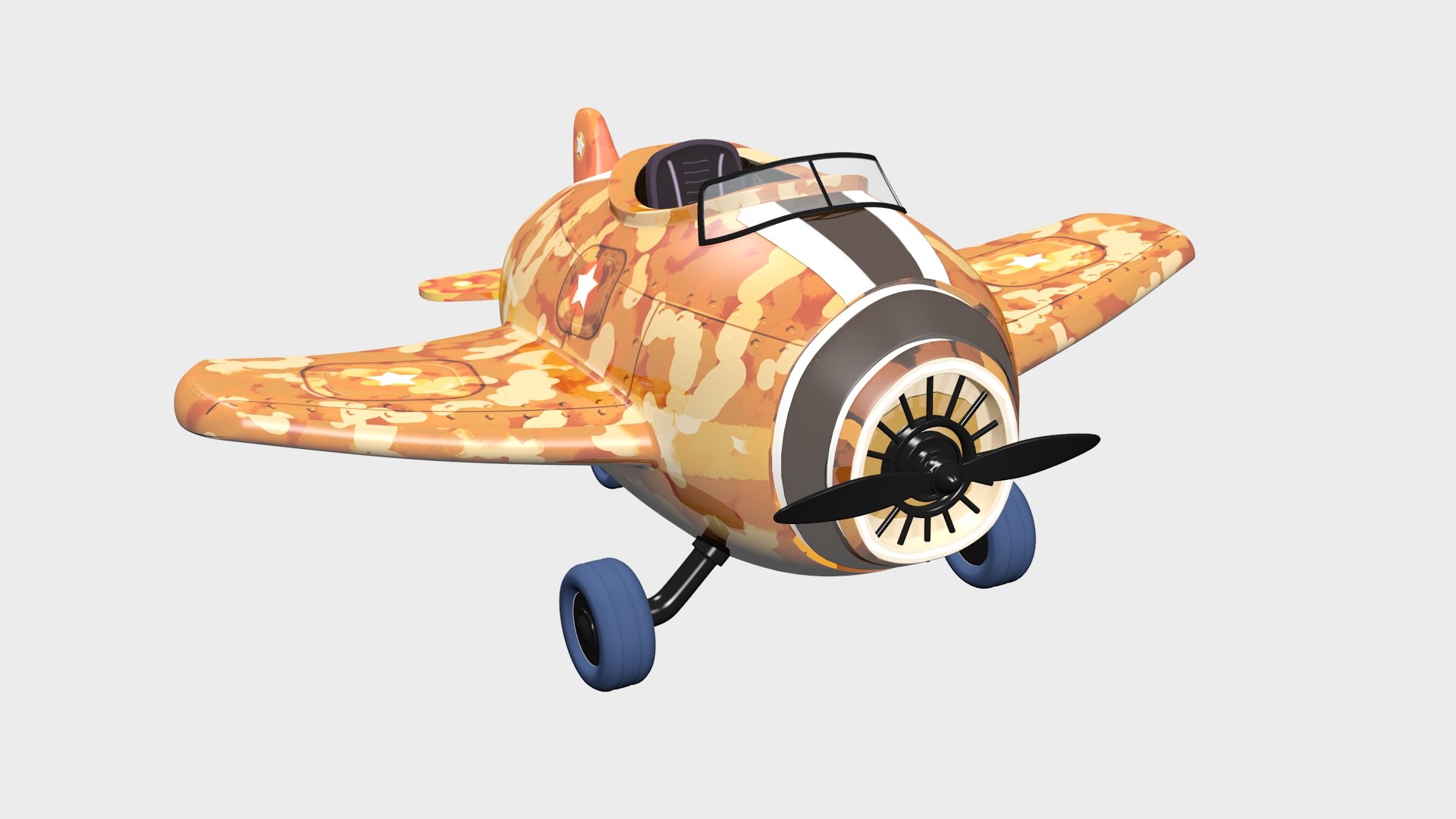 Max Cartoon Airplane