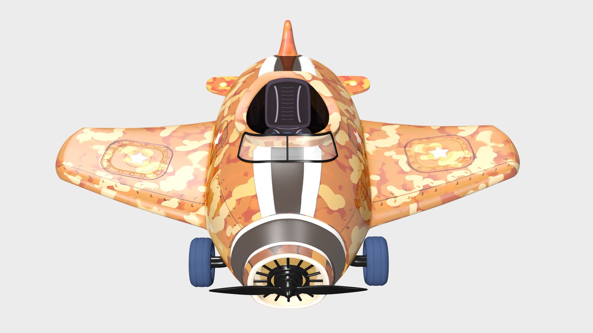 Max Cartoon Airplane