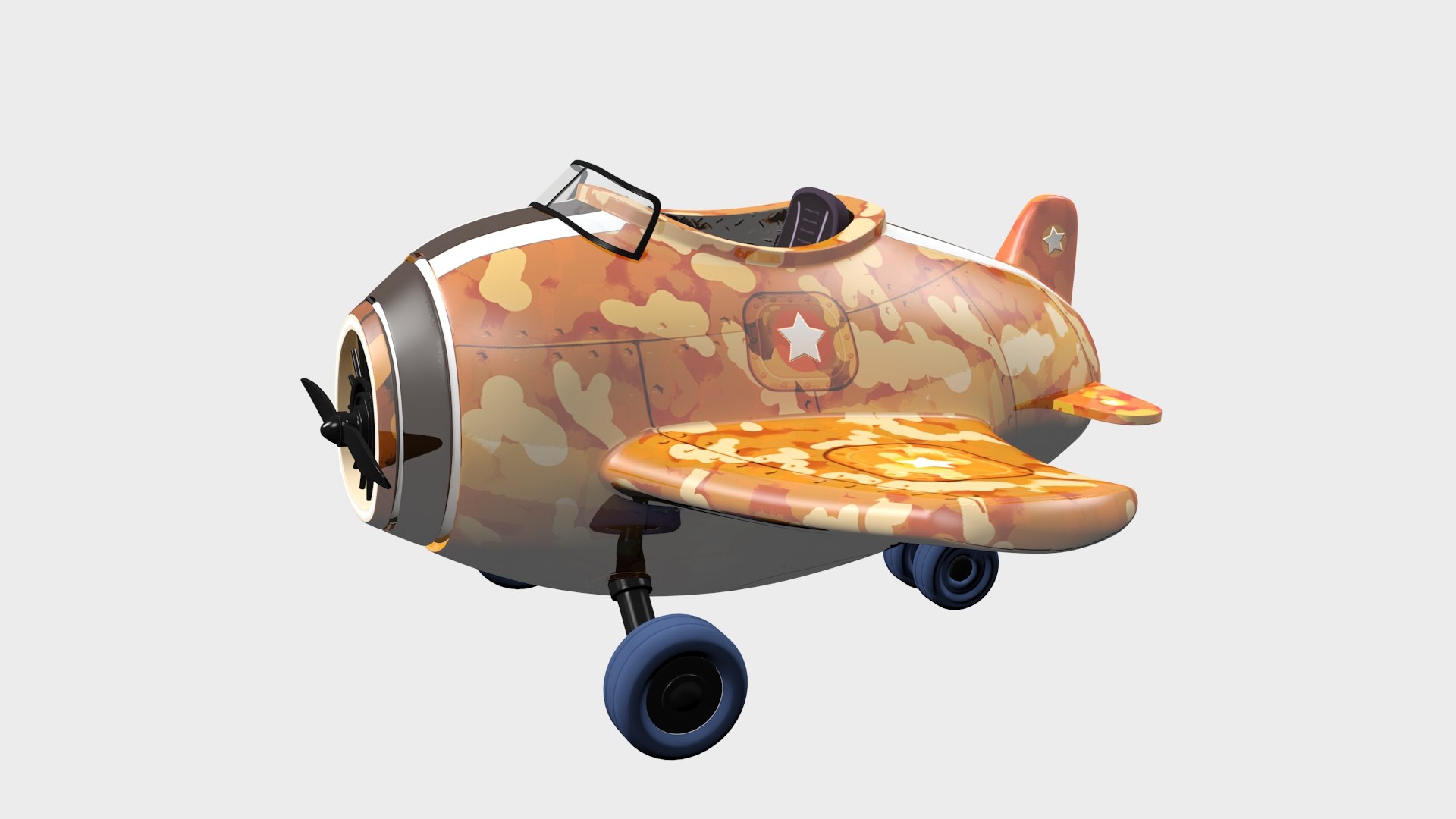 Max Cartoon Airplane