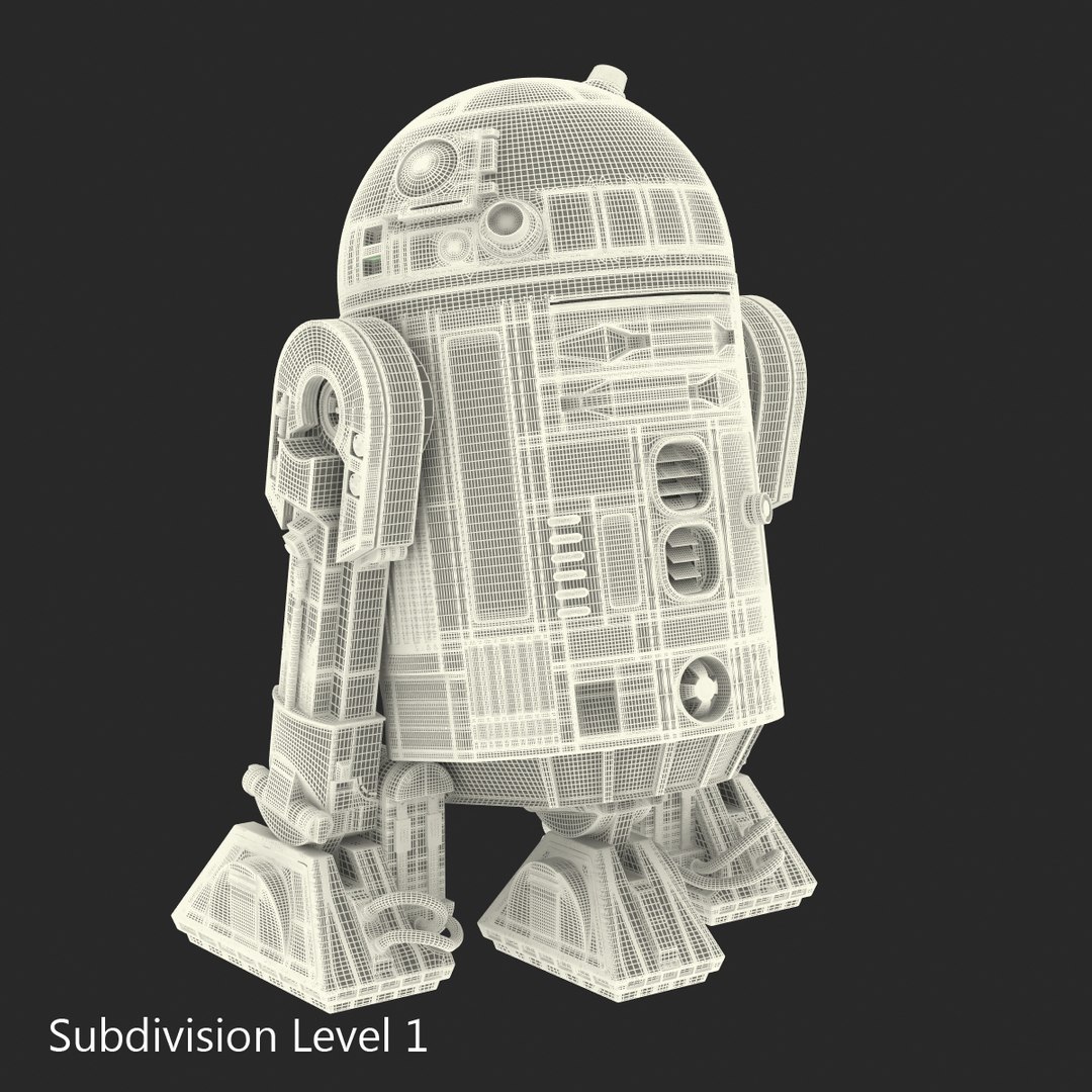 R2 D2 Animation 3D - TurboSquid 1503382