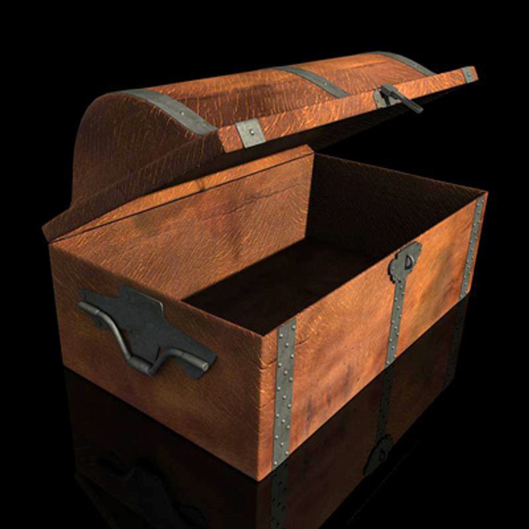 3d Treasure Chest Model