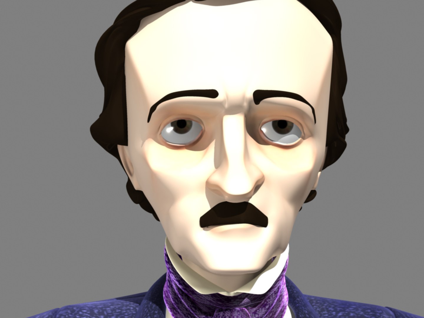 3d allan poe