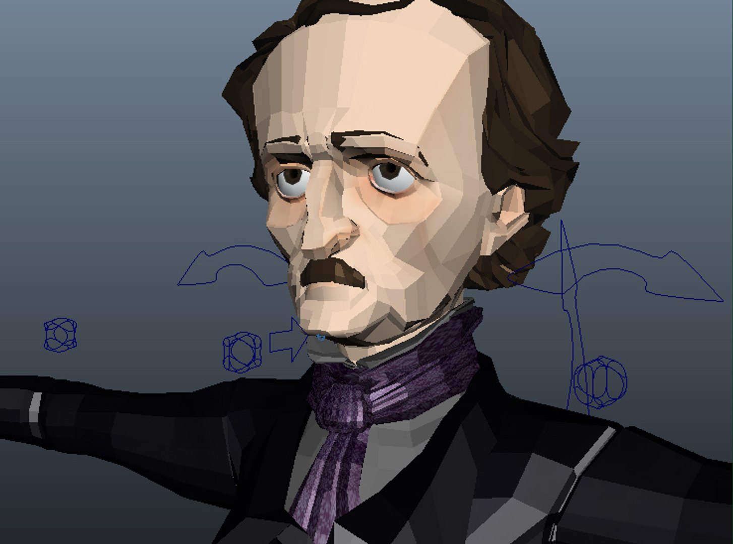 3d allan poe