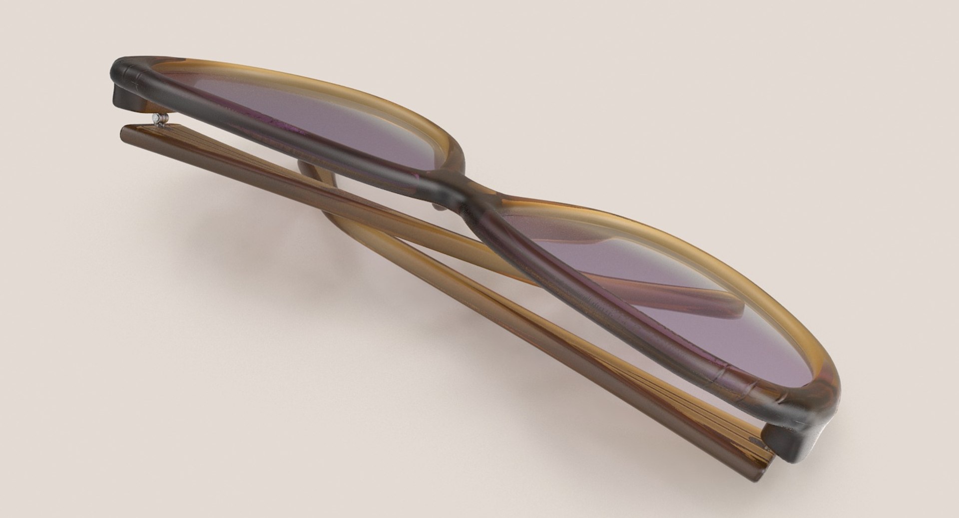 3d bug eye sunglasses folded