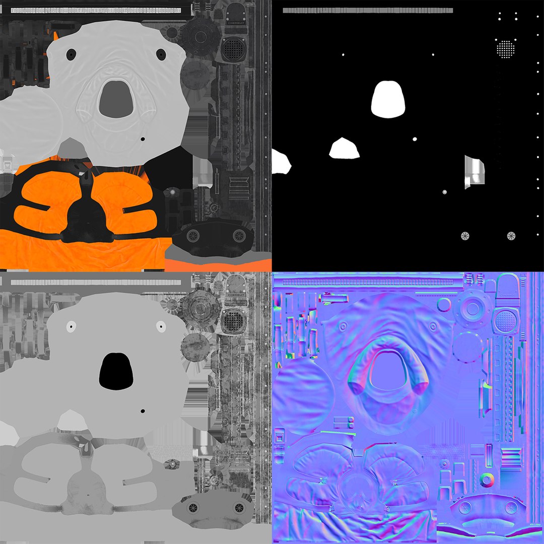 Hazmat worker level 3D - TurboSquid 1325423