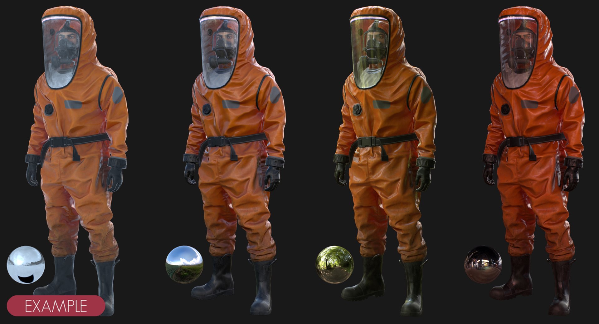 Hazmat Worker Level 3D - TurboSquid 1325423