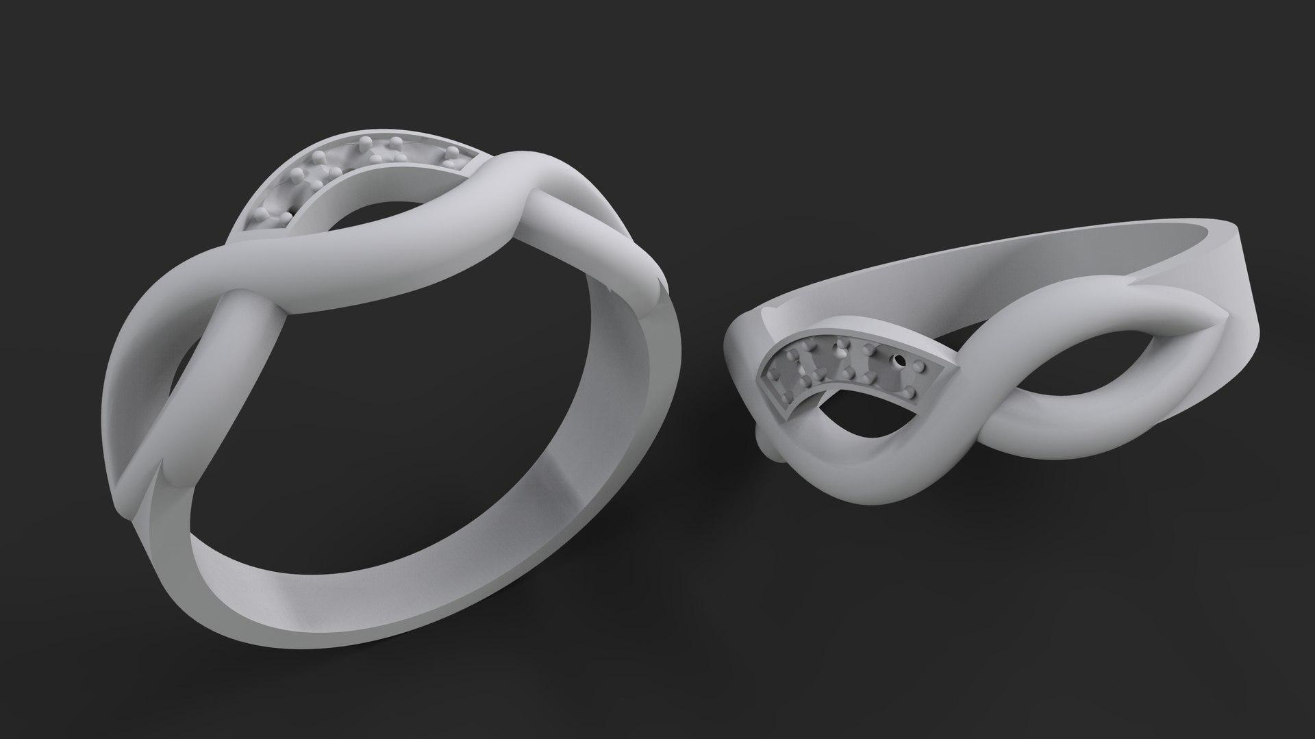 Fashion women ring form 3D model - TurboSquid 1356843
