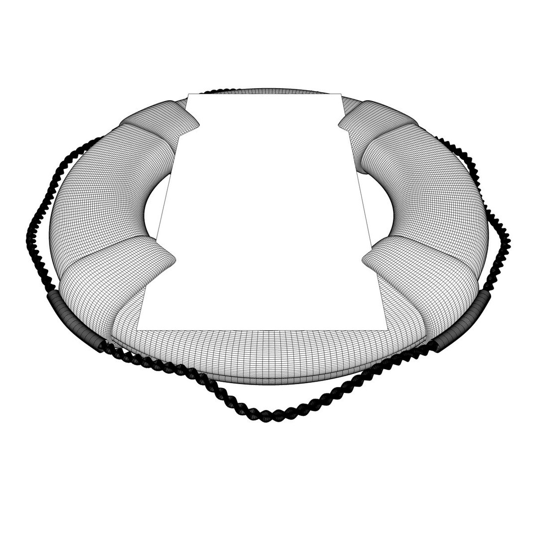 Life Preserver Ring 3d C4d