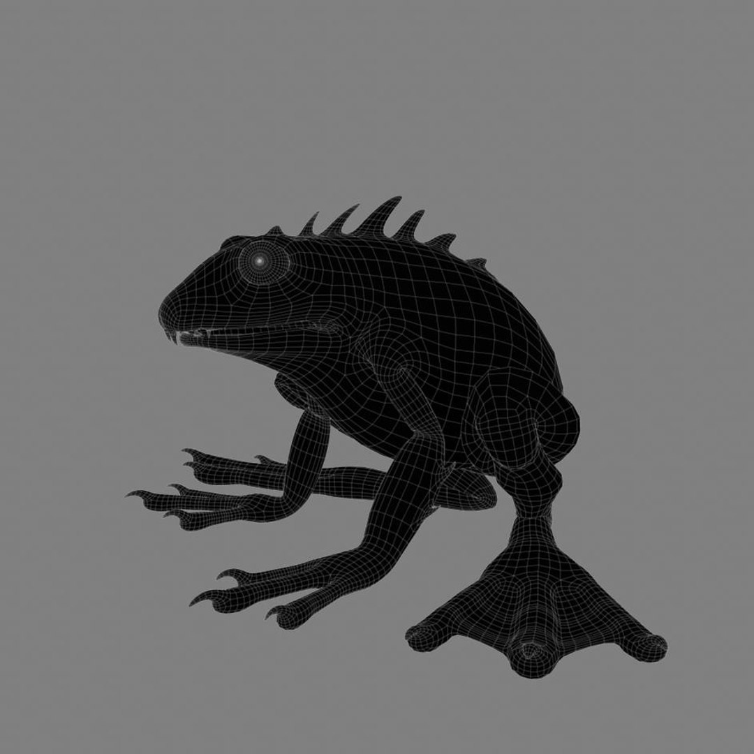 Maya Stylized Frog