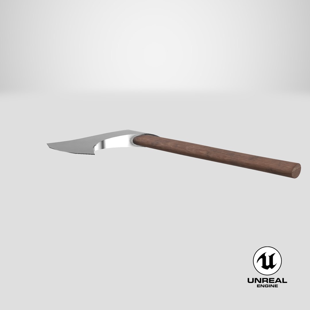 3D Frankish Francisca Throwing Axe Weapon Model - TurboSquid 1624926