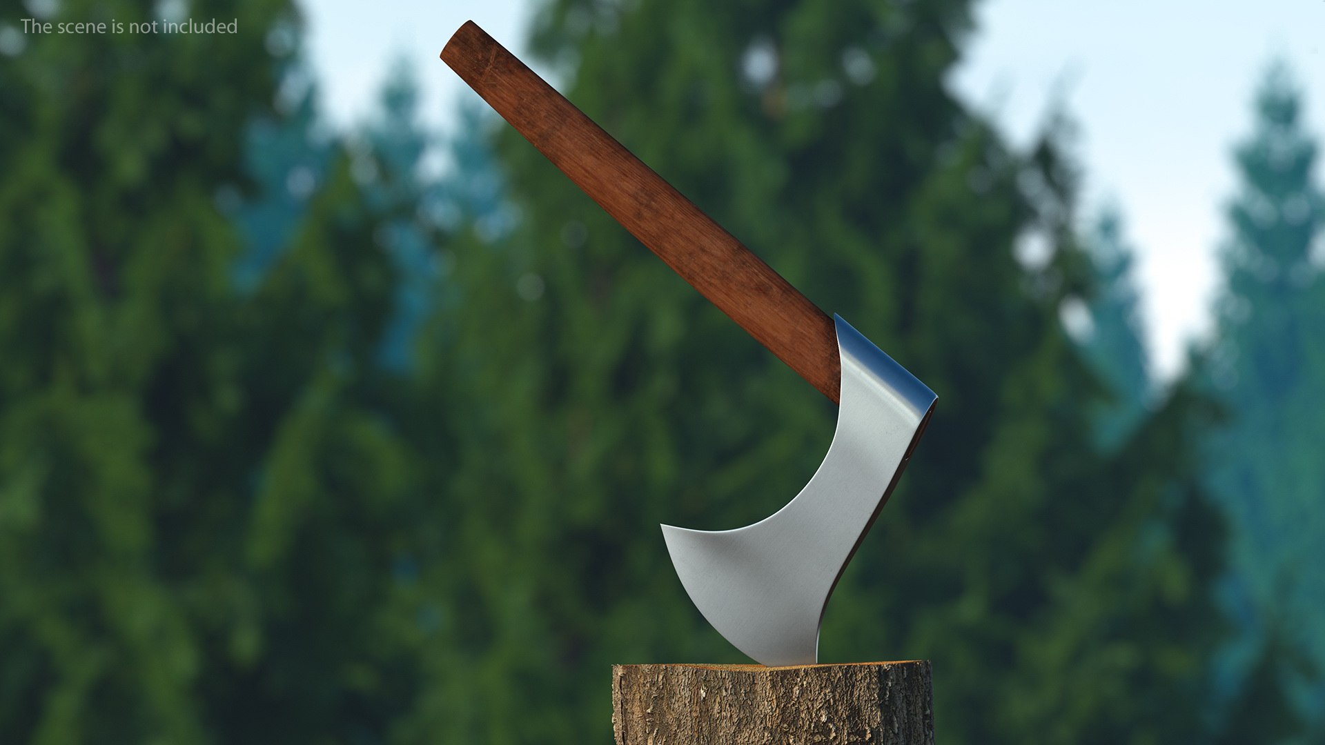 3D Frankish Francisca Throwing Axe Weapon Model - TurboSquid 1624926
