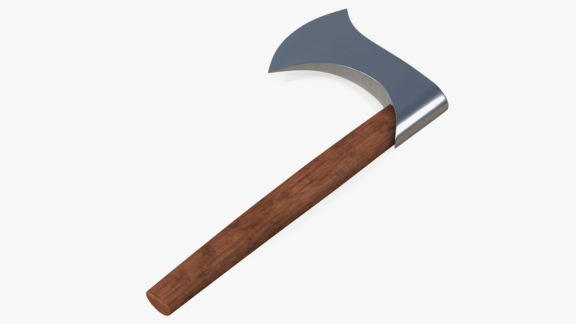 3D Frankish Francisca Throwing Axe Weapon Model - TurboSquid 1624926