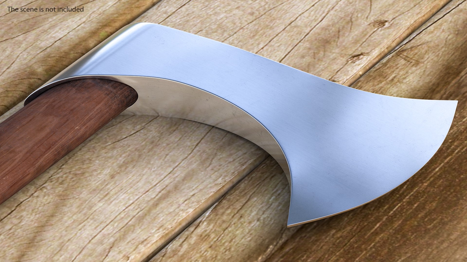 3D Frankish Francisca Throwing Axe Weapon Model - TurboSquid 1624926