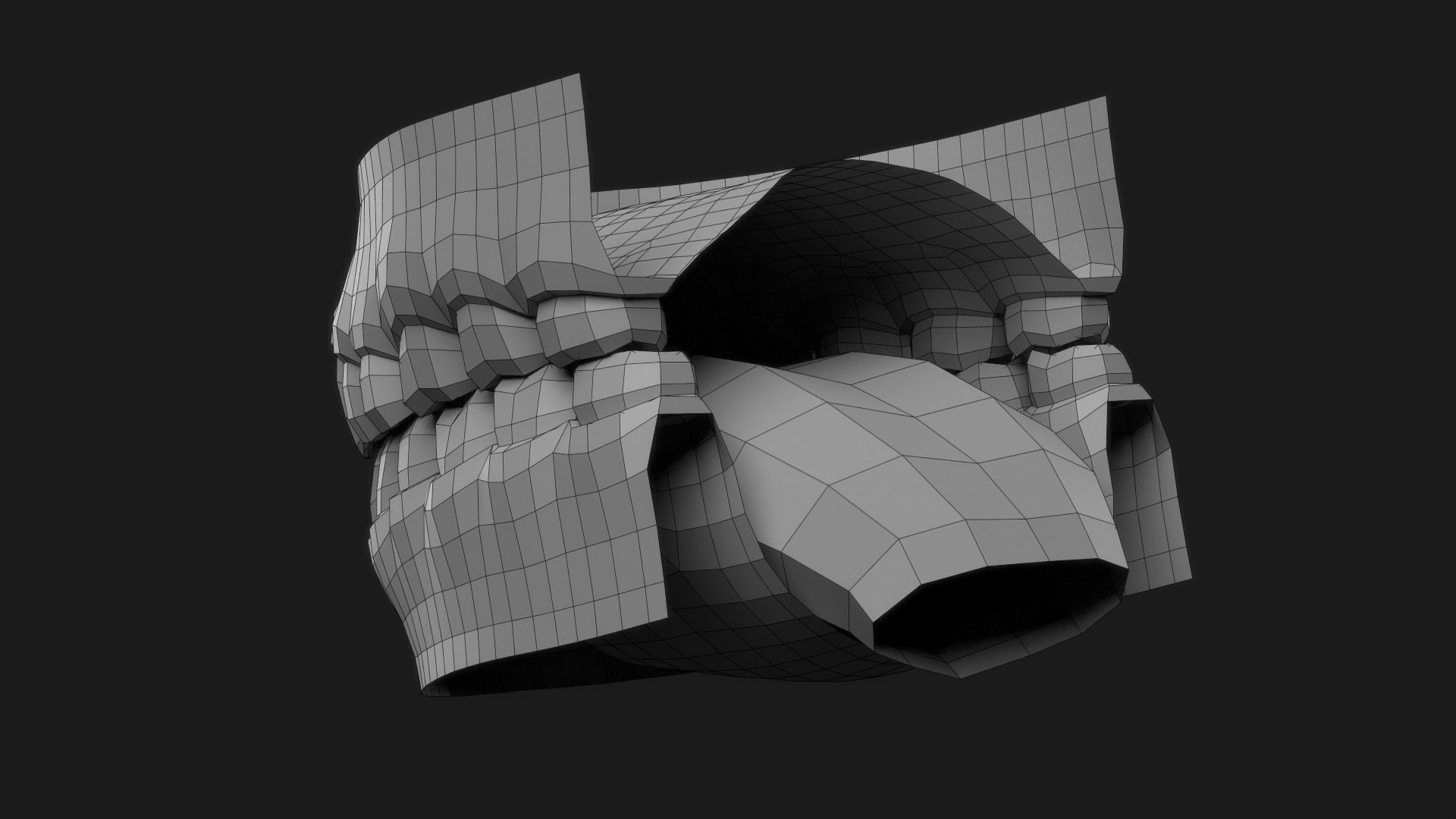 3D Model Realistic Low Poly Human Jaws And Tongue - TurboSquid 2014866