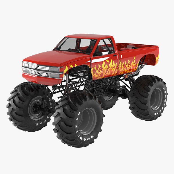 Monster Truck 3D Models for Download | TurboSquid