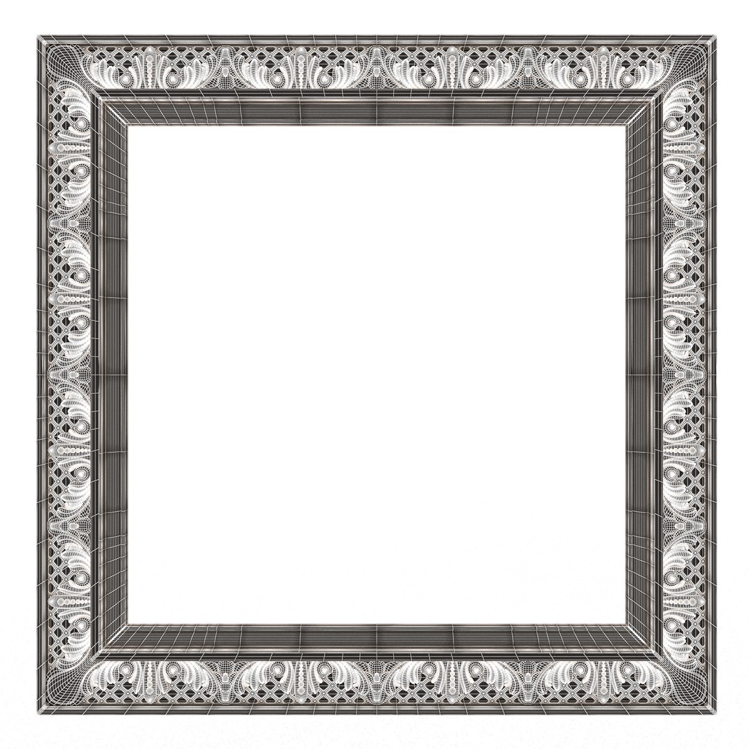 Classic Frame And Mirror 065 Model - TurboSquid 2143244