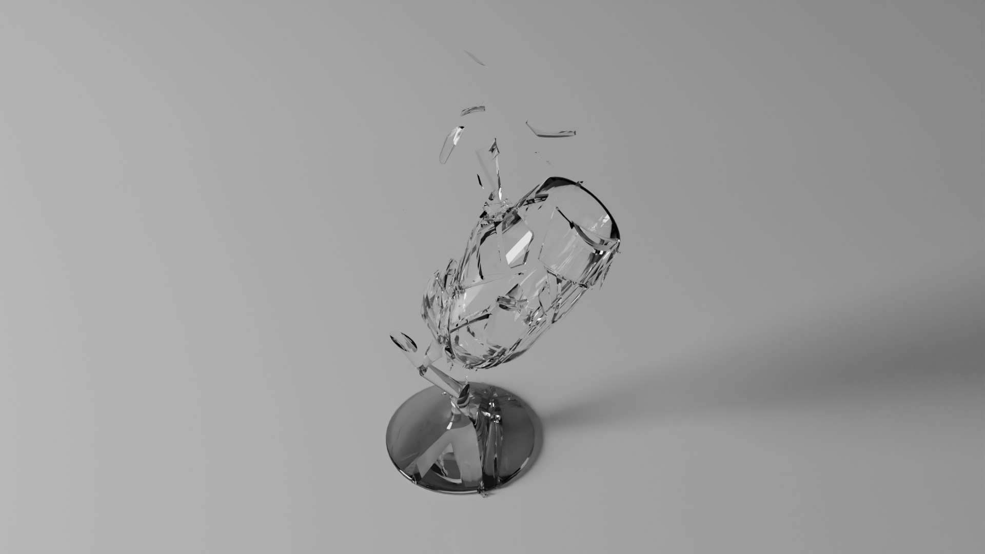 3D 5 Types Of Wine Glass Destruction Animation Model - TurboSquid 2268478