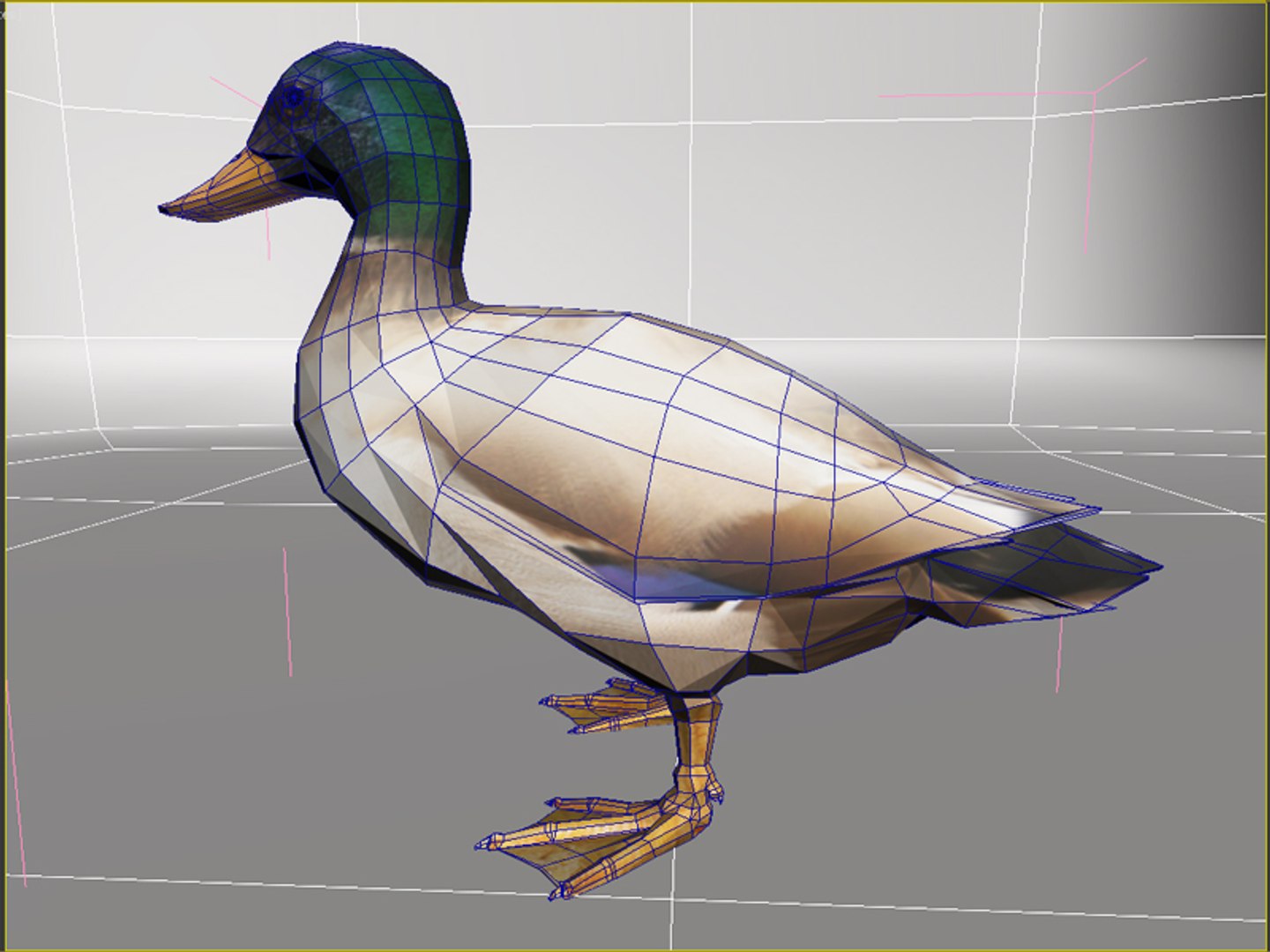 duck 3d model