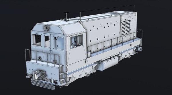3D soviet diesel locomotive chme2 - TurboSquid 1297285