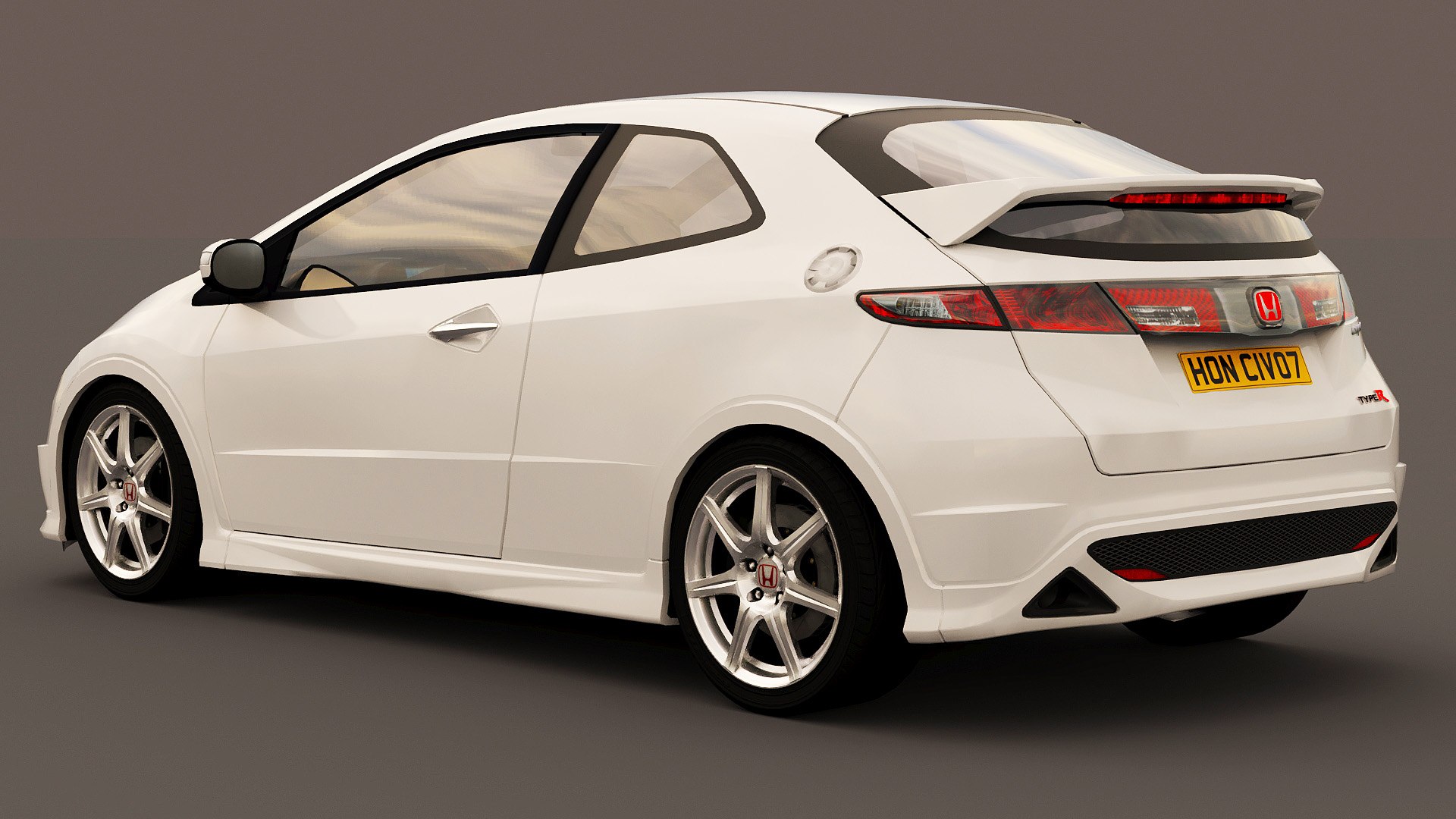 Honda Civic Type R 2007 3D - TurboSquid 2041634
