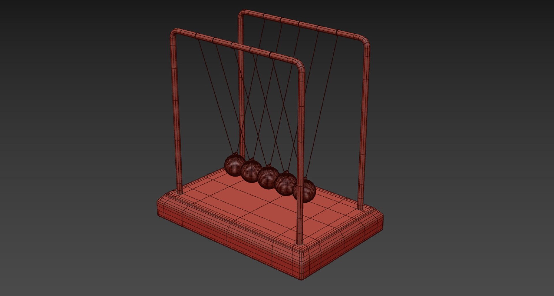 Newton Toy 3D Model - TurboSquid 1873482