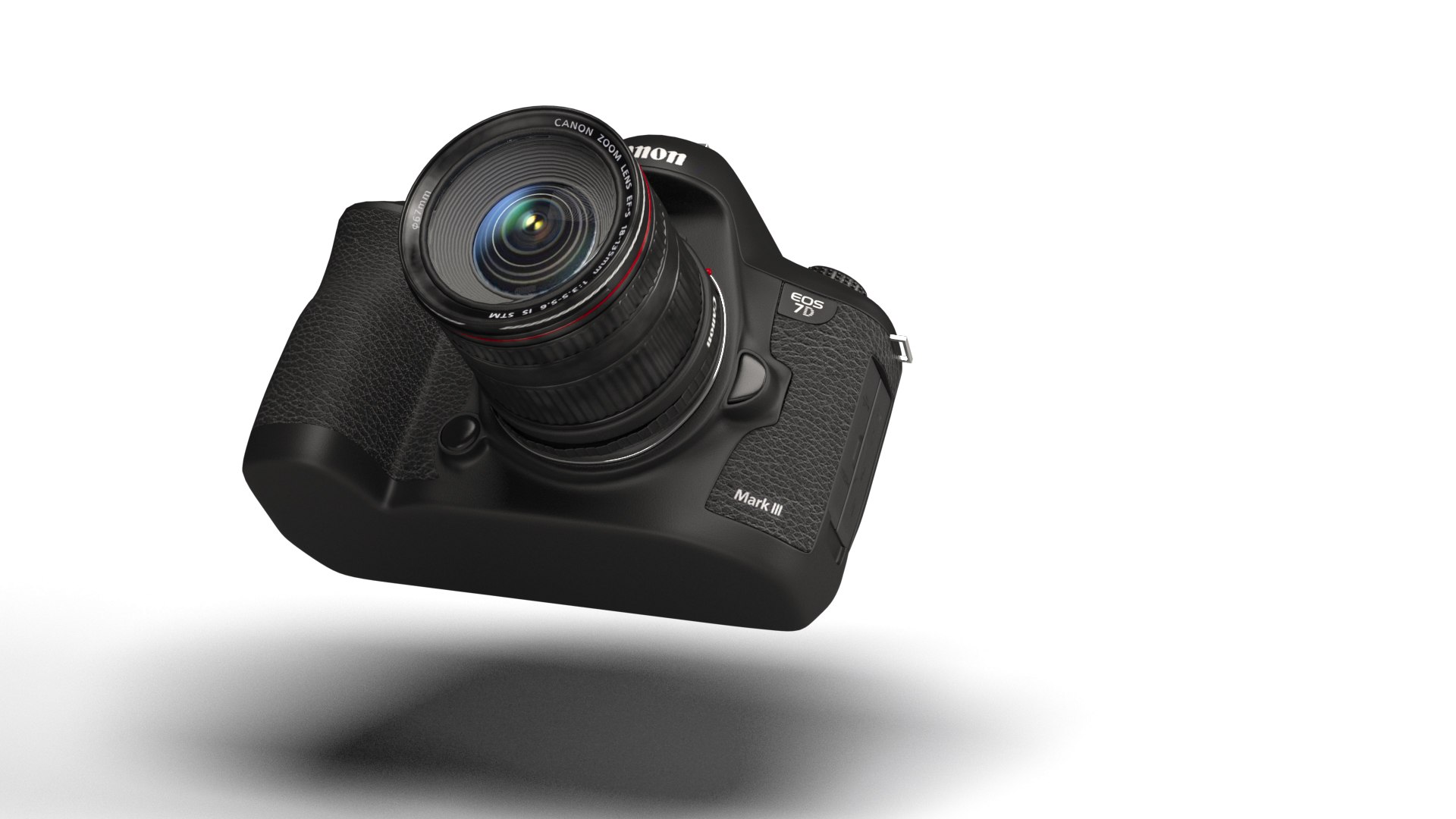 Canon 7d 3D Model - TurboSquid 1381100