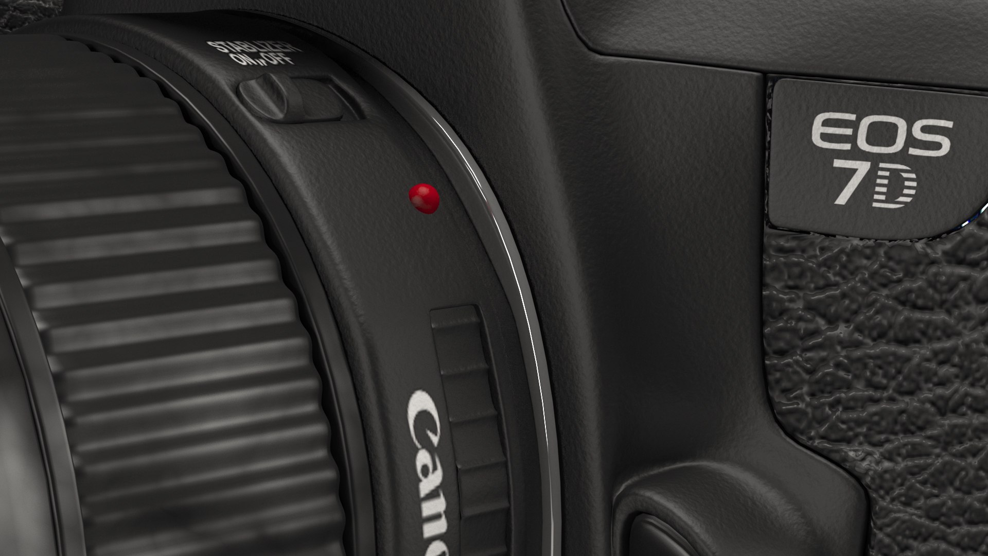 Canon 7d 3D Model - TurboSquid 1381100