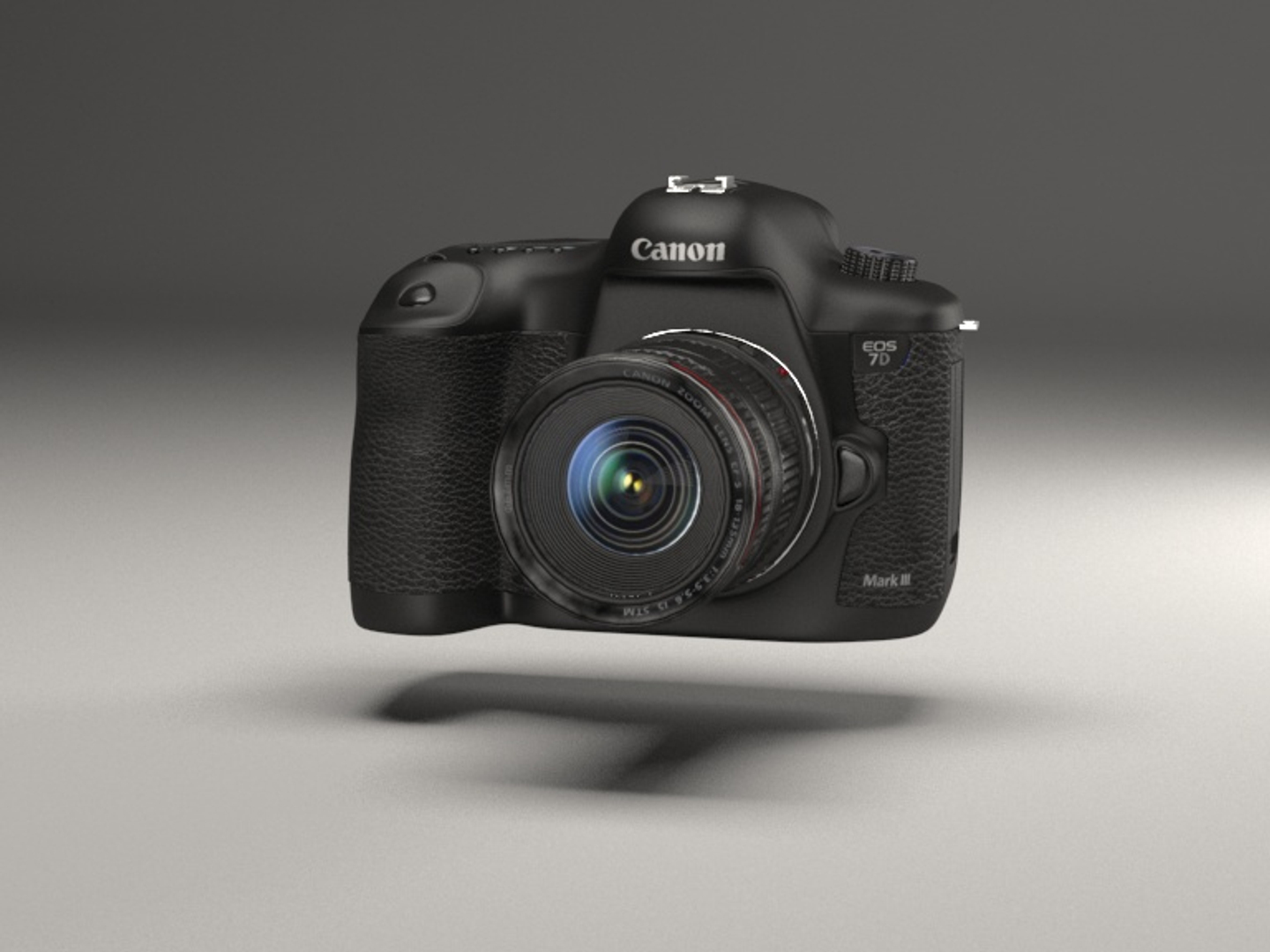 Canon 7d 3D Model - TurboSquid 1381100