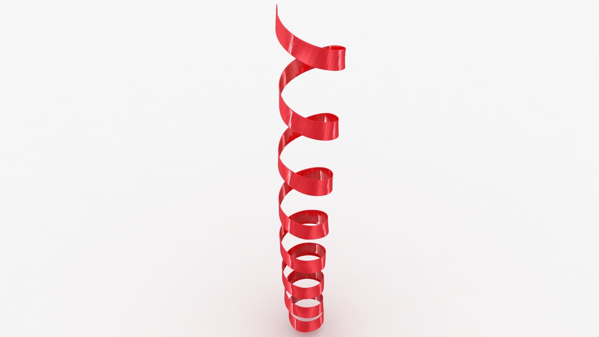 Curly Ribbon 01 3D Model - TurboSquid 1648456