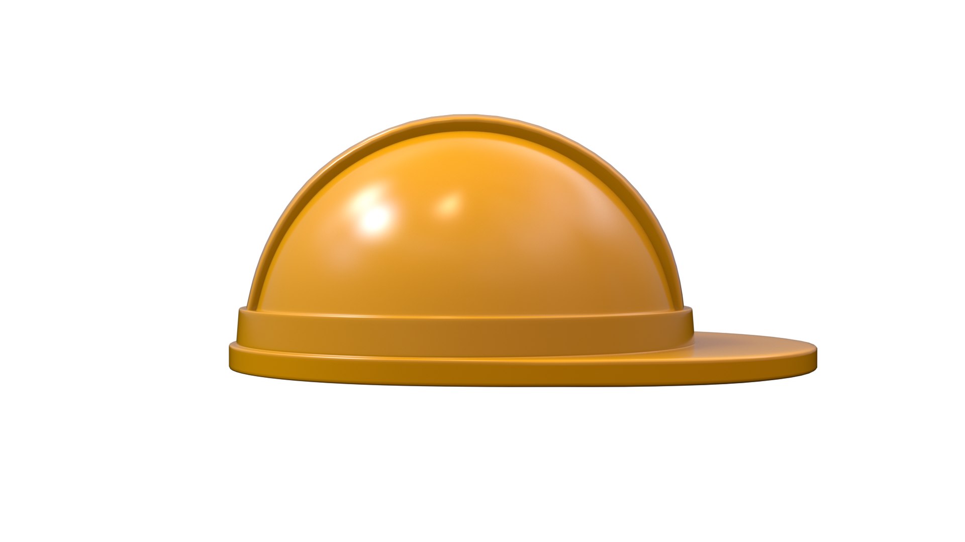 Cartoon Safety Helmet Model - TurboSquid 1950162