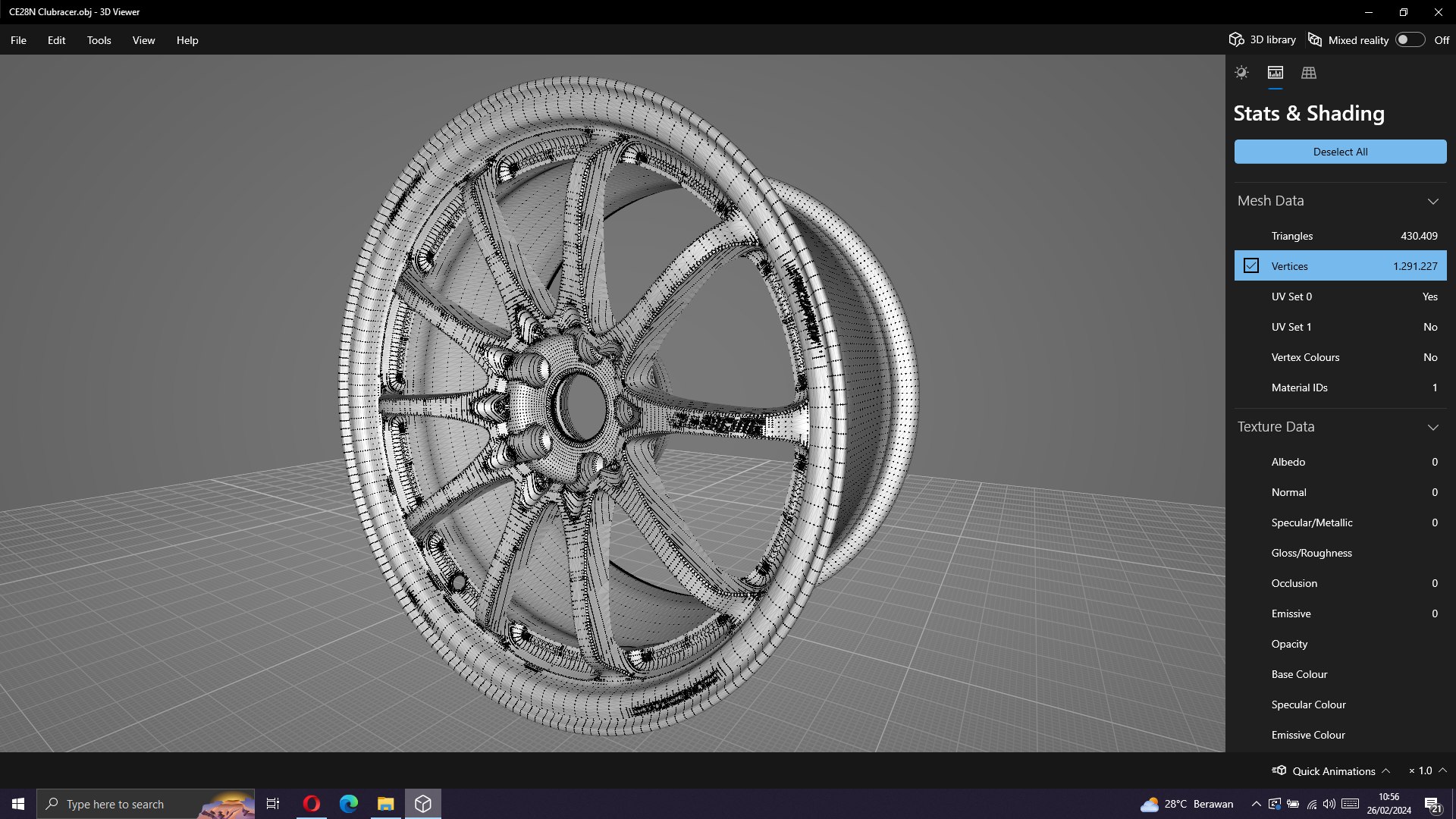 Volk RAYS CE28 Club Racer II 3D - TurboSquid 2195176