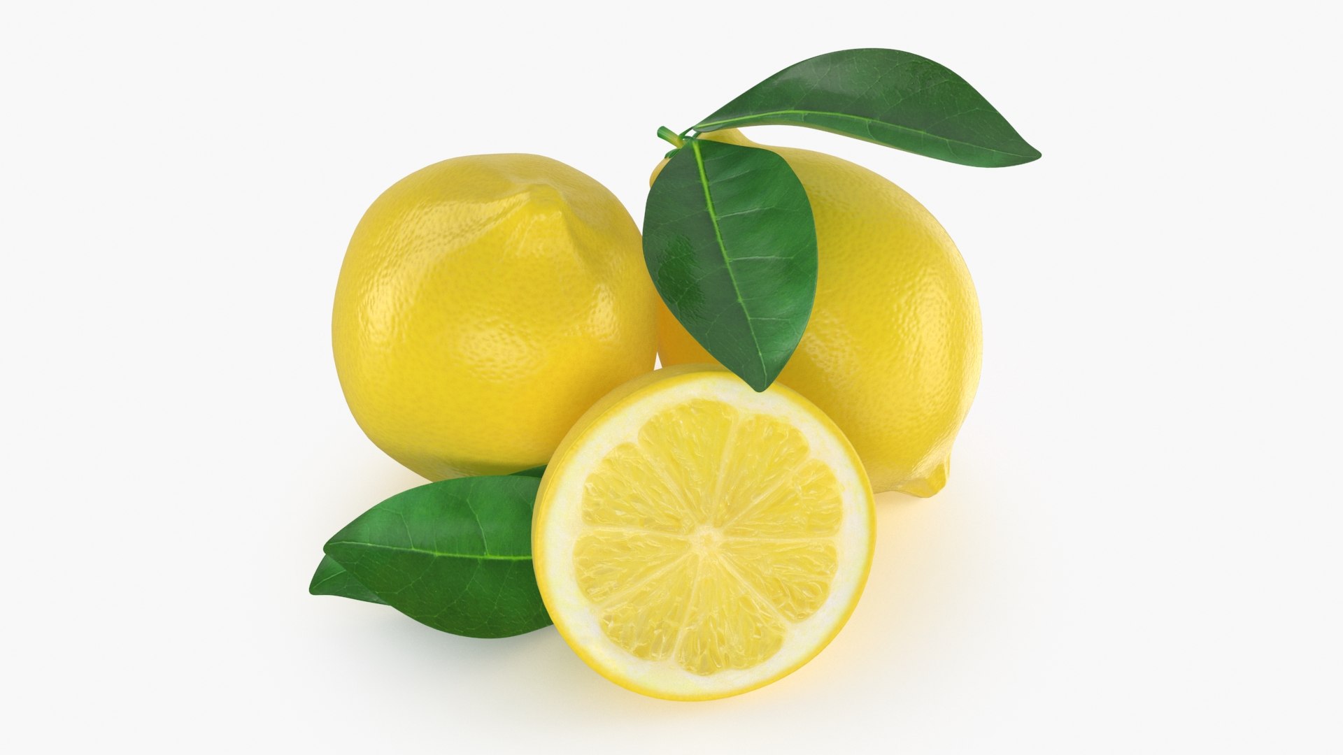 Realistic Lemon 3ds