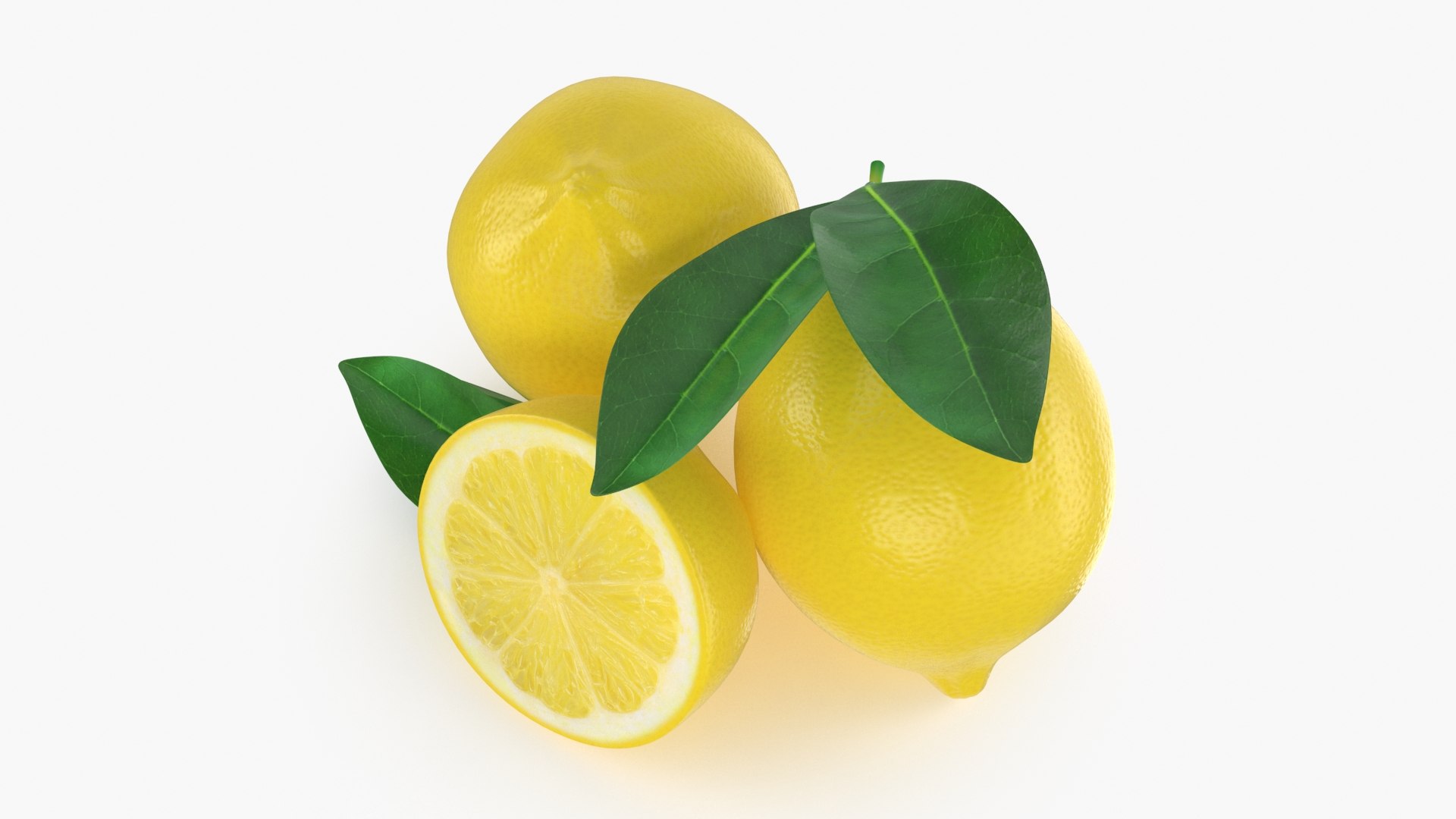 Realistic Lemon 3ds