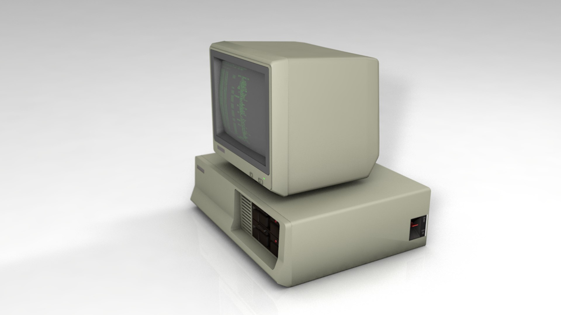 Old Pc Computer 3D - TurboSquid 1370351