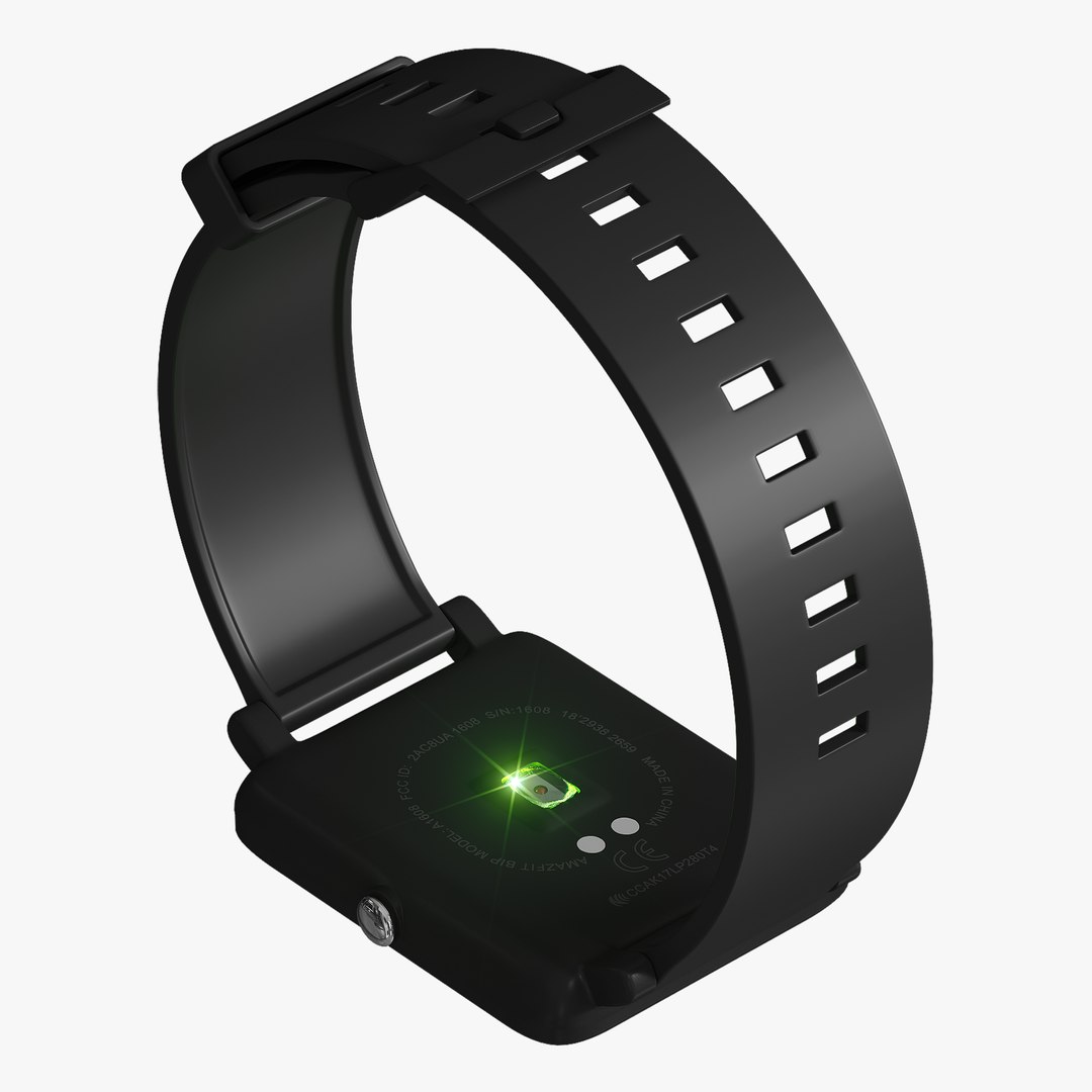 3D Model Smart Watch Amazfit Bip - TurboSquid 2068598