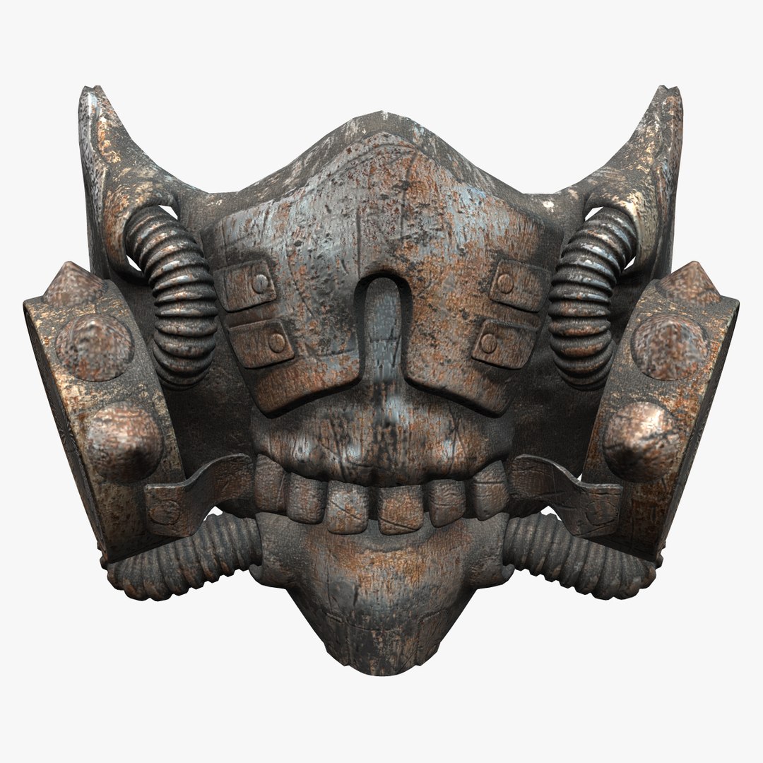 Doomsday Post Apocalyptic Face Mask Model - TurboSquid 1992337