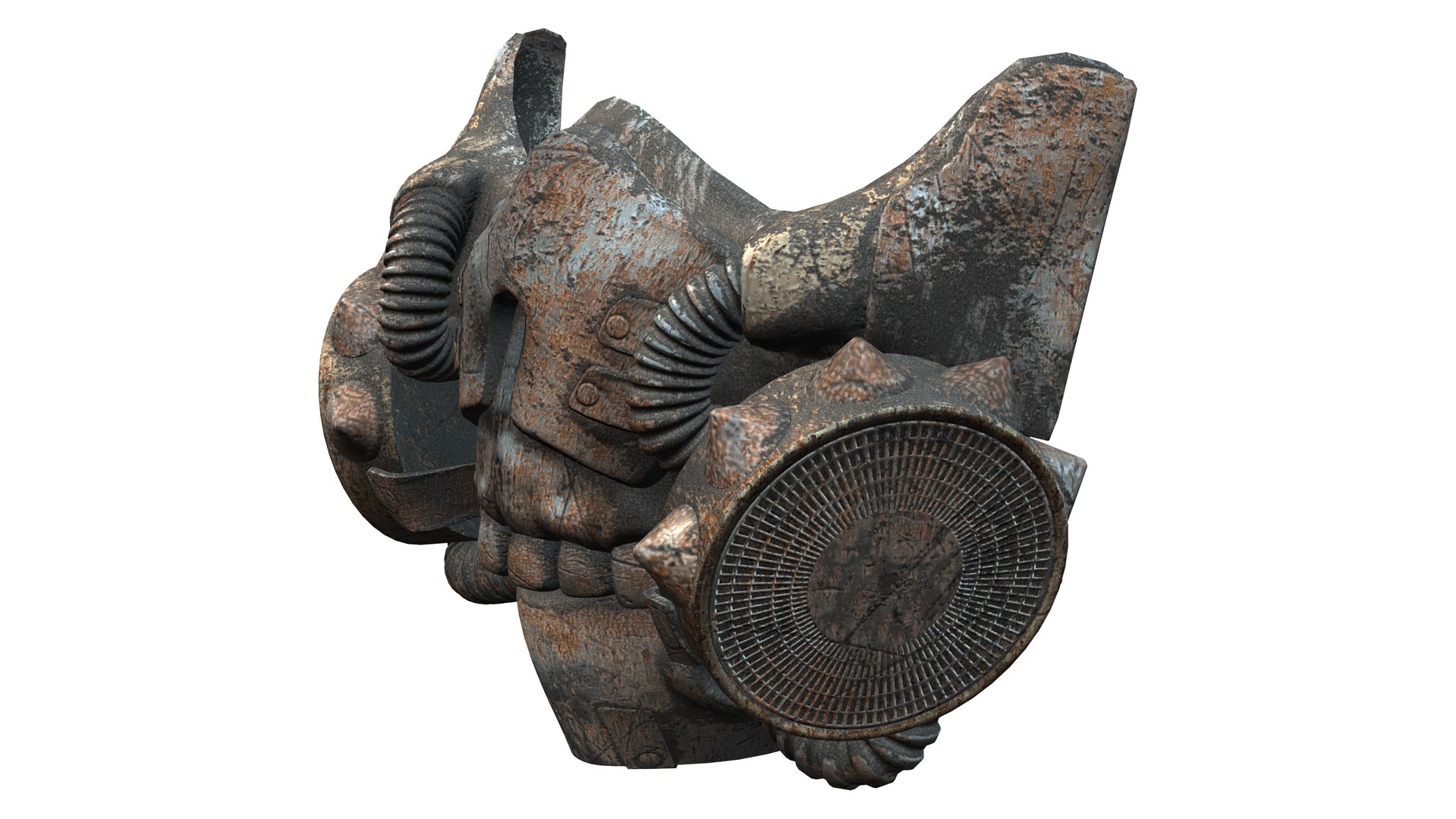 Doomsday Post Apocalyptic Face Mask Model - TurboSquid 1992337