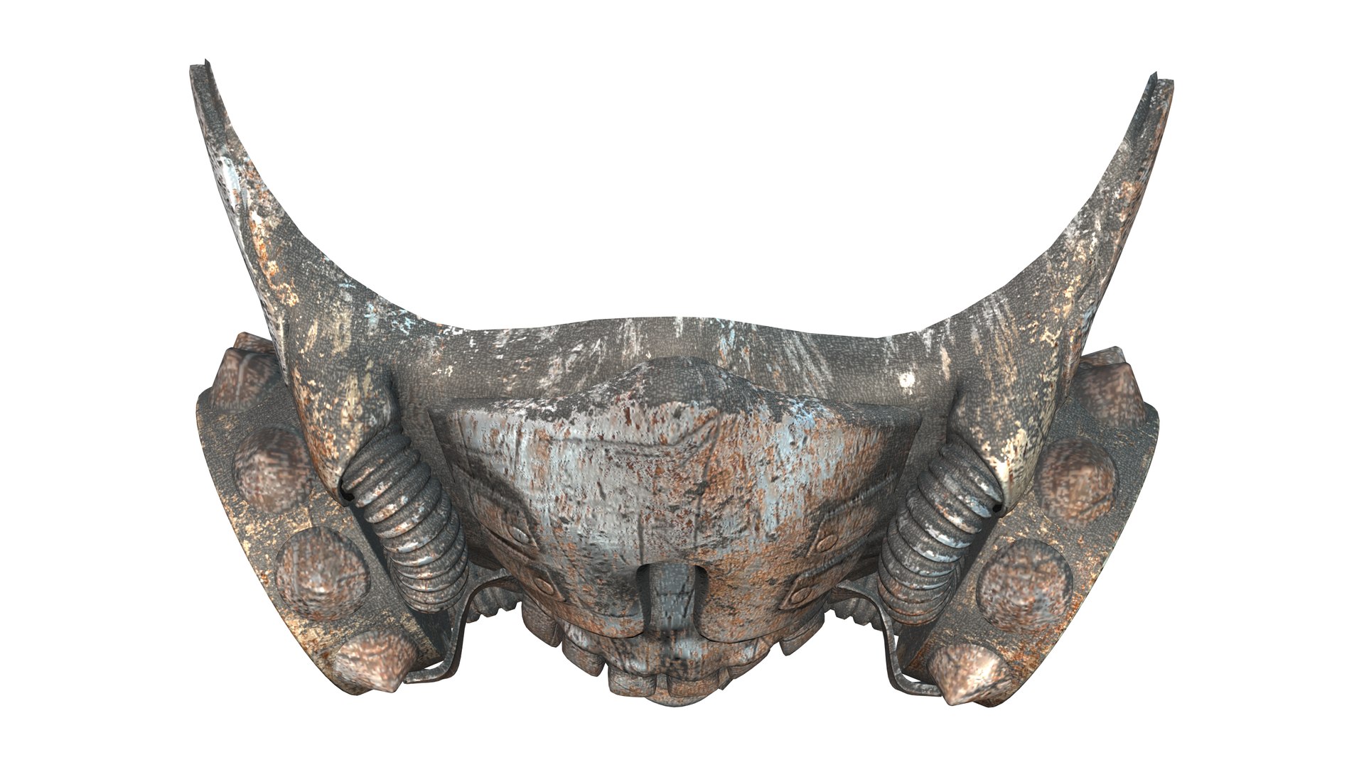 Doomsday Post Apocalyptic Face Mask Model - TurboSquid 1992337