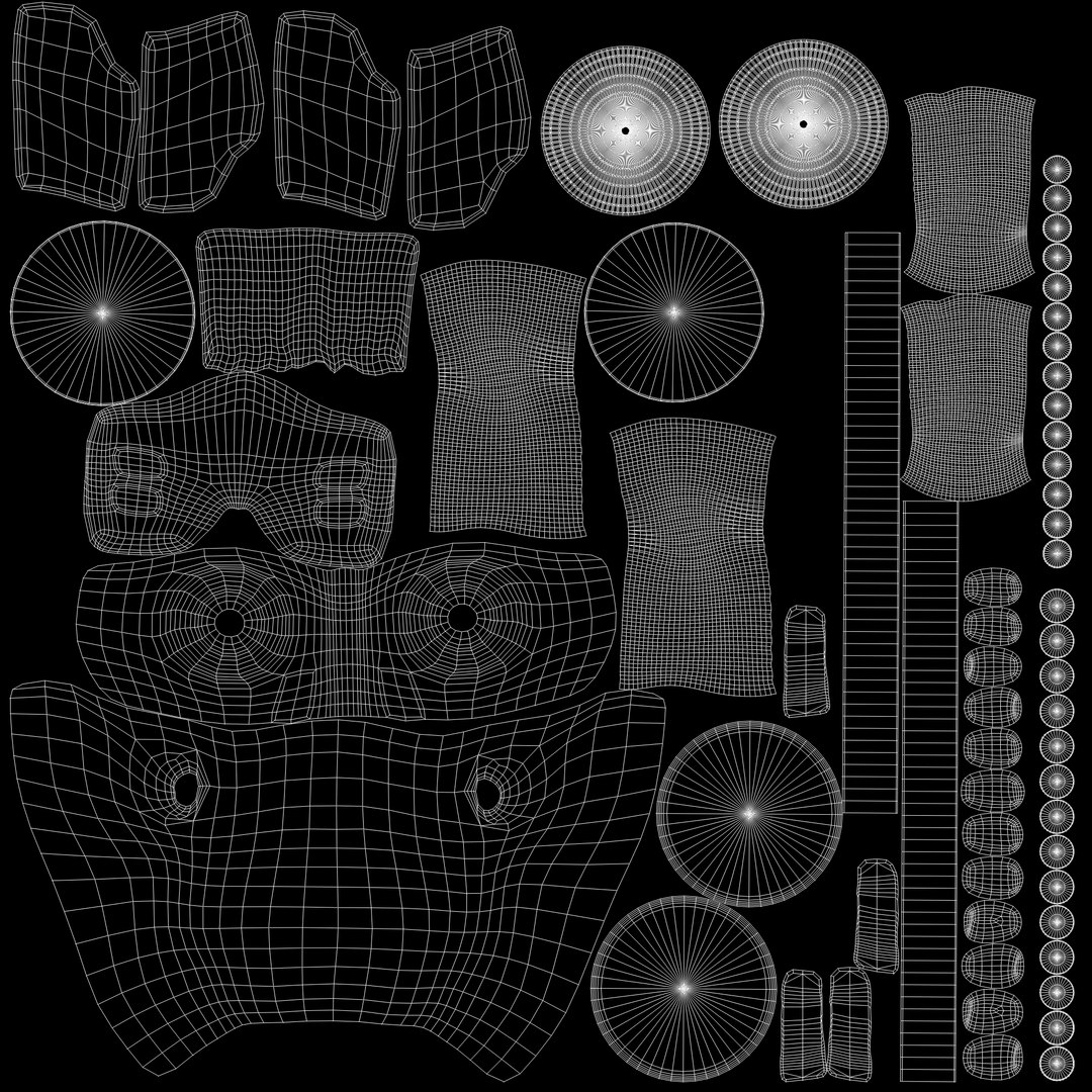 Doomsday Post Apocalyptic Face Mask Model - TurboSquid 1992337