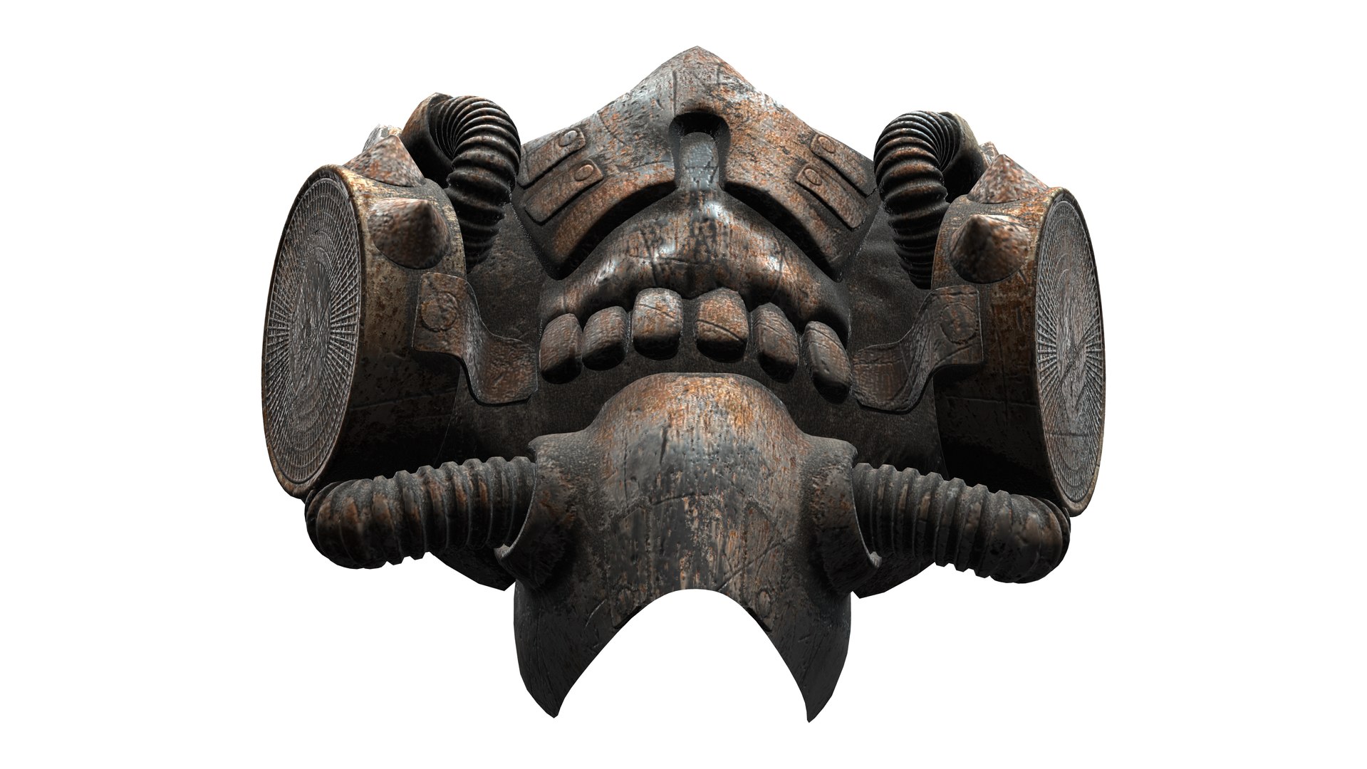 Doomsday Post Apocalyptic Face Mask Model - TurboSquid 1992337