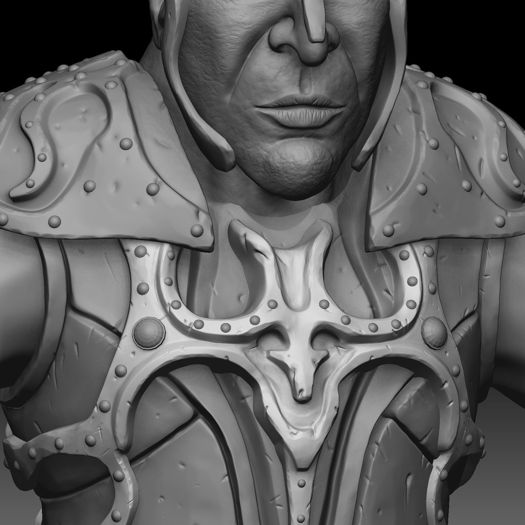 3D Character Warrior Model - TurboSquid 1205832