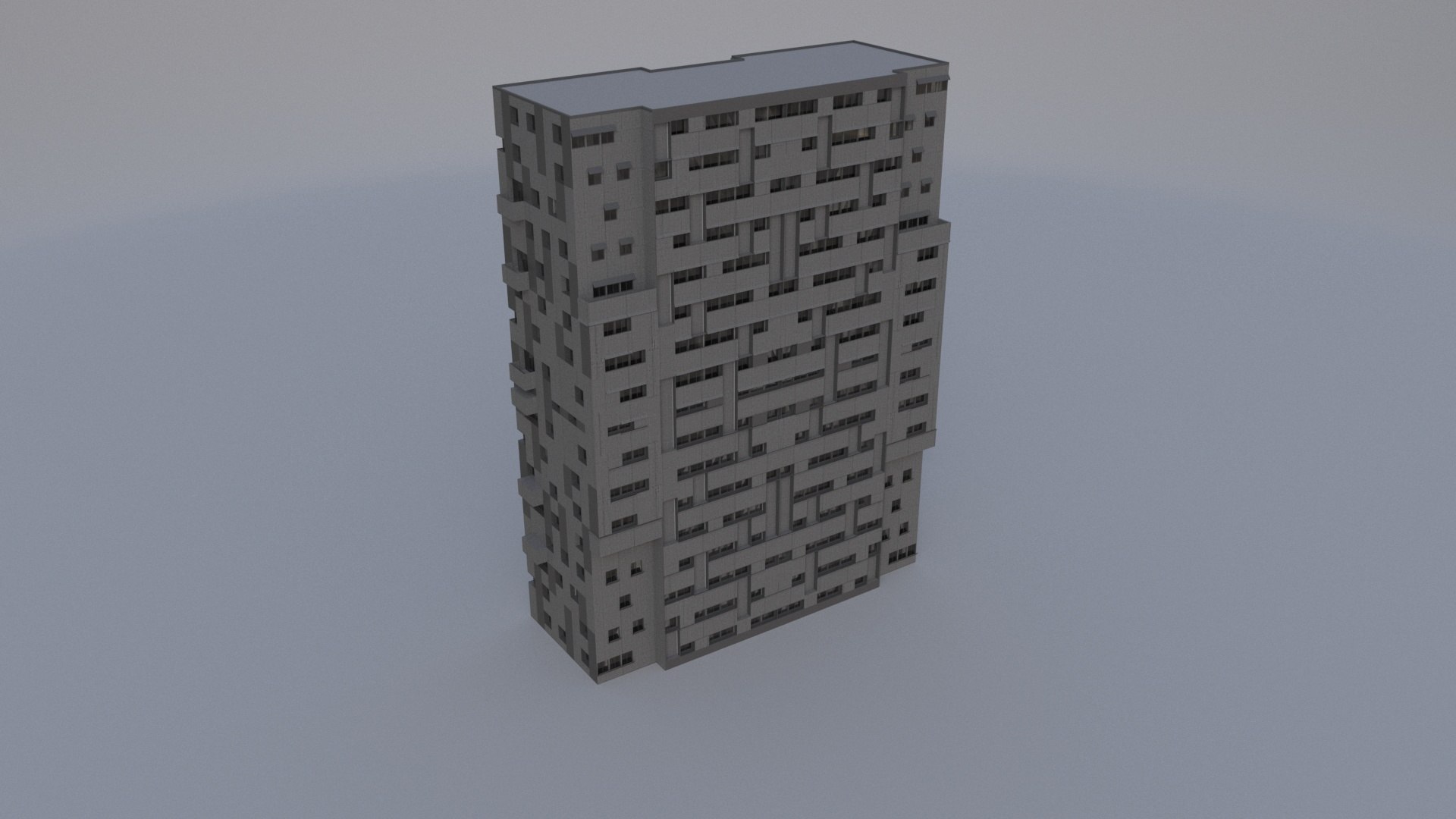 3D BuildingcontemporaryB Model - TurboSquid 2298127