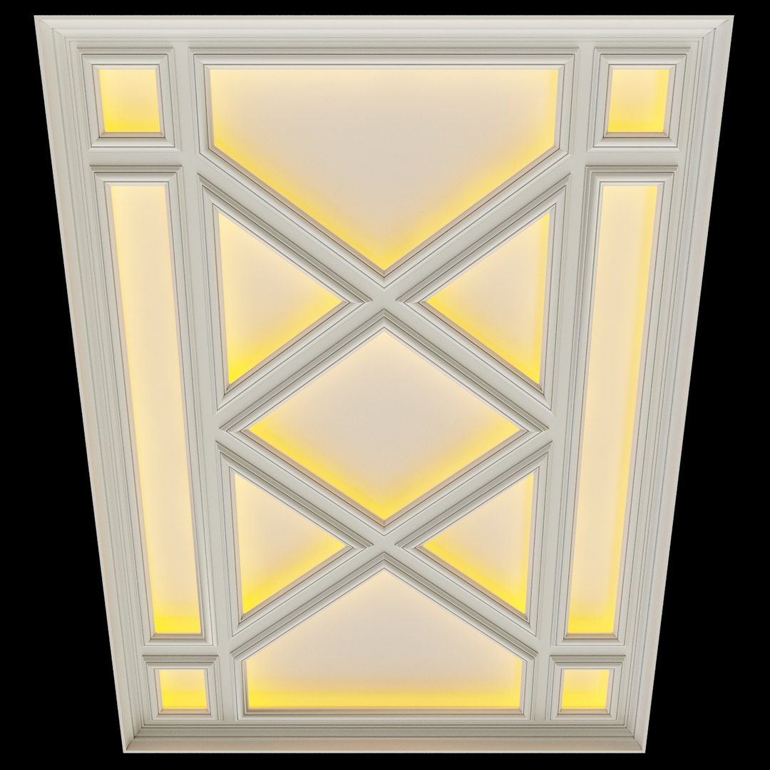 3D Ceiling 1 Model - TurboSquid 1558720