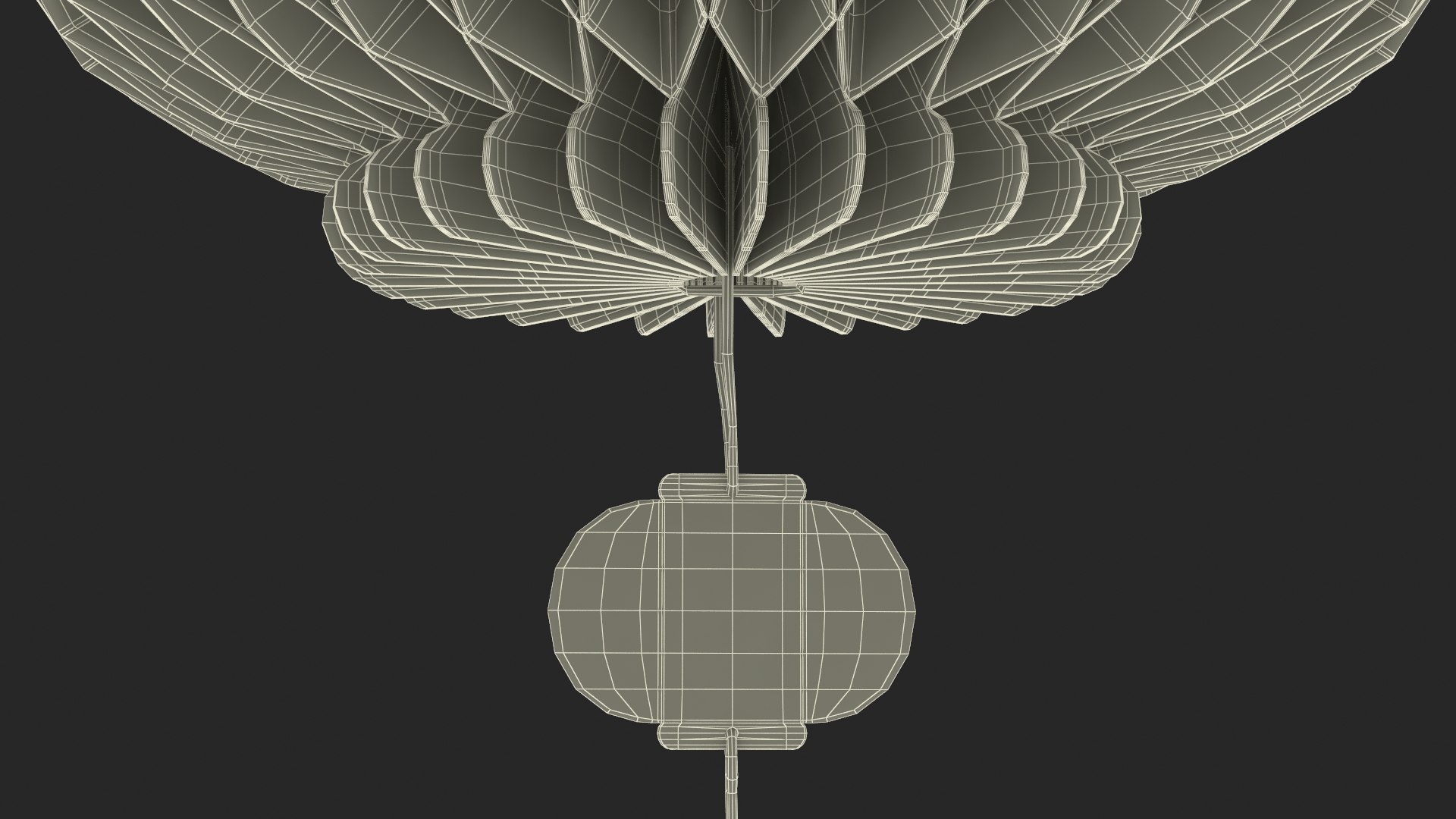 3D Model Paper Chinese Lantern - TurboSquid 2100712