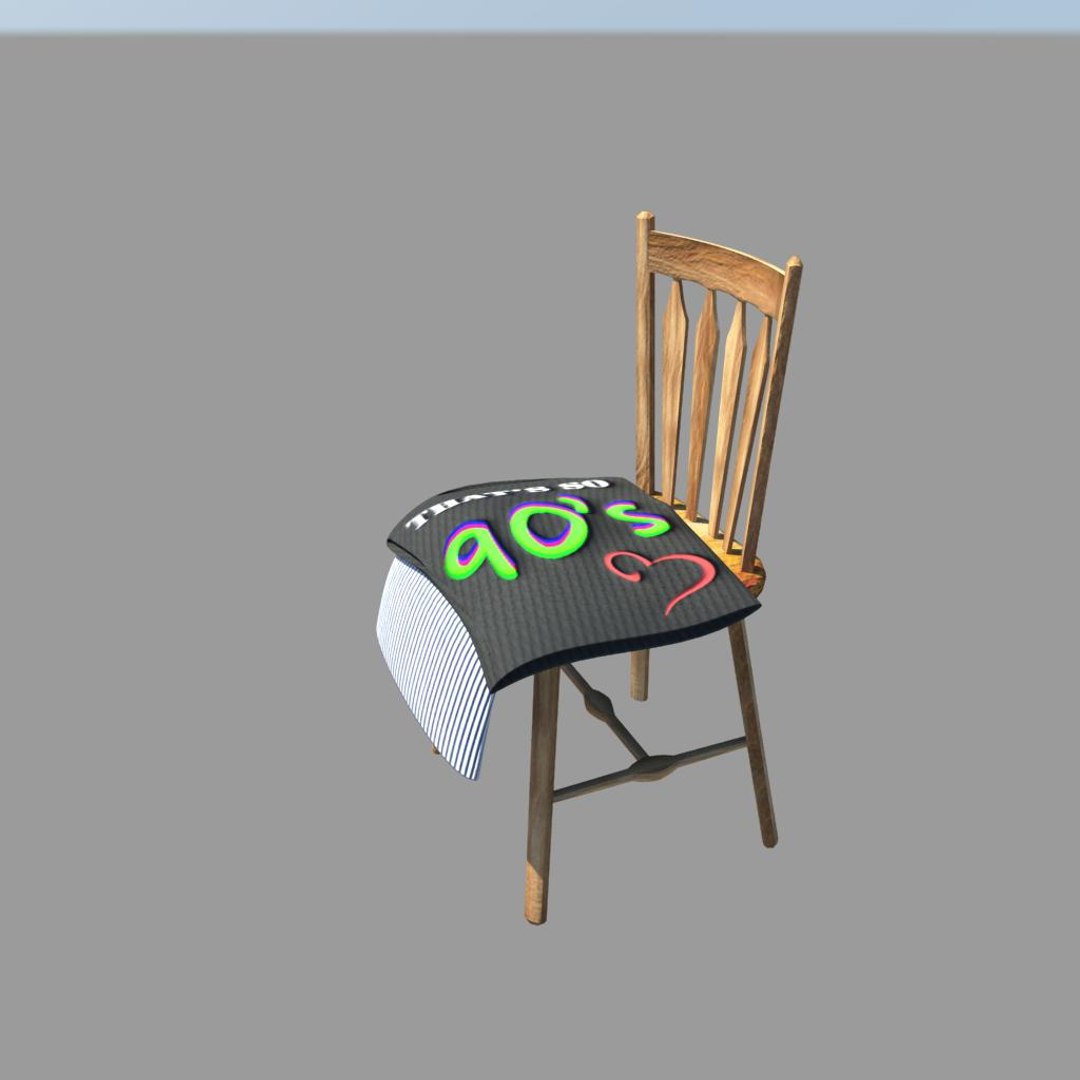 chair 3d obj