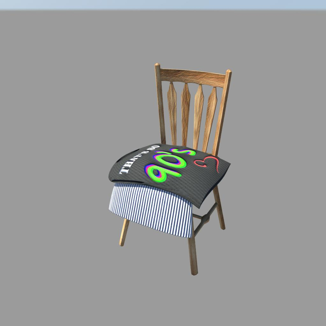 chair 3d obj