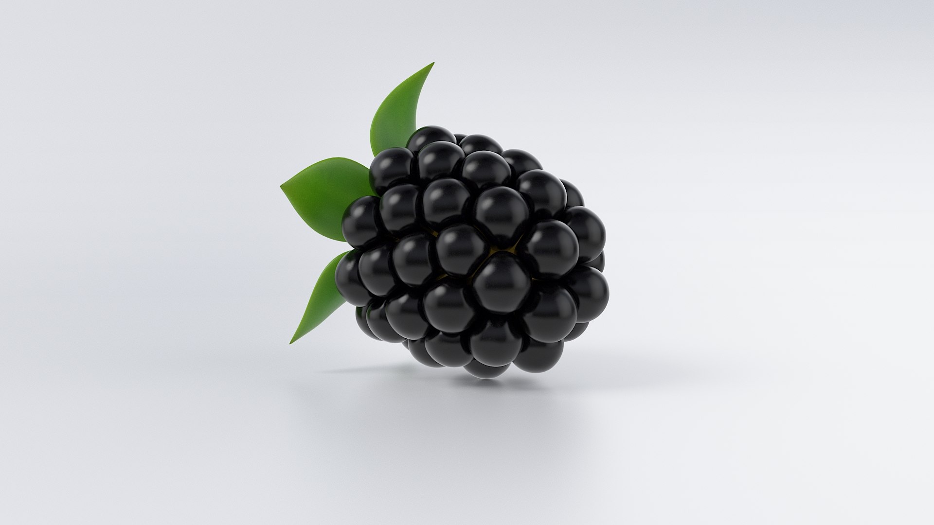 3D Cartoon Blackberry Model - TurboSquid 2095369