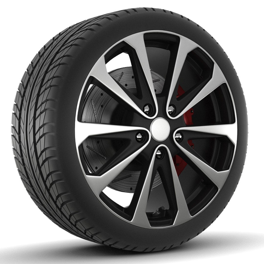 wheel 3d model