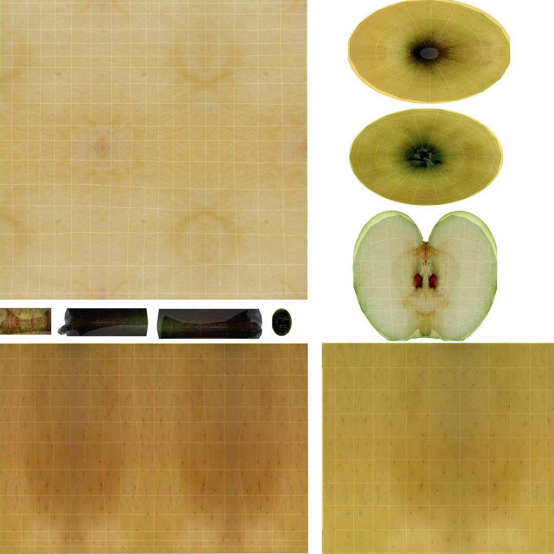 Apple Core 3d Max